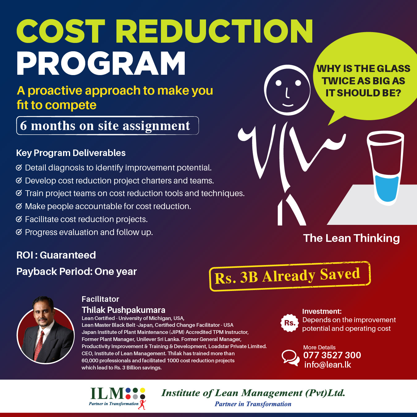 INSTITUTE OF LEAN MANAGEMENT